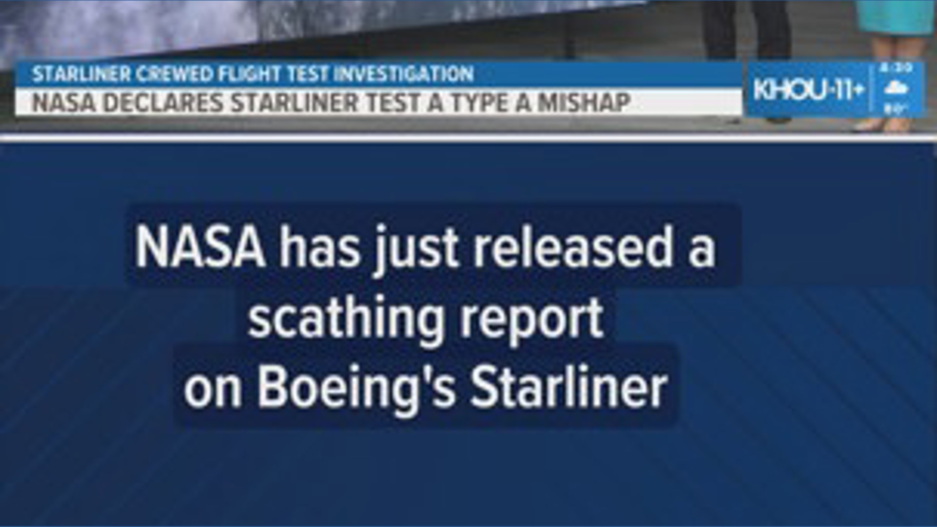 NASA releases scathing report on Boeing's Starliner capsule | khou.com