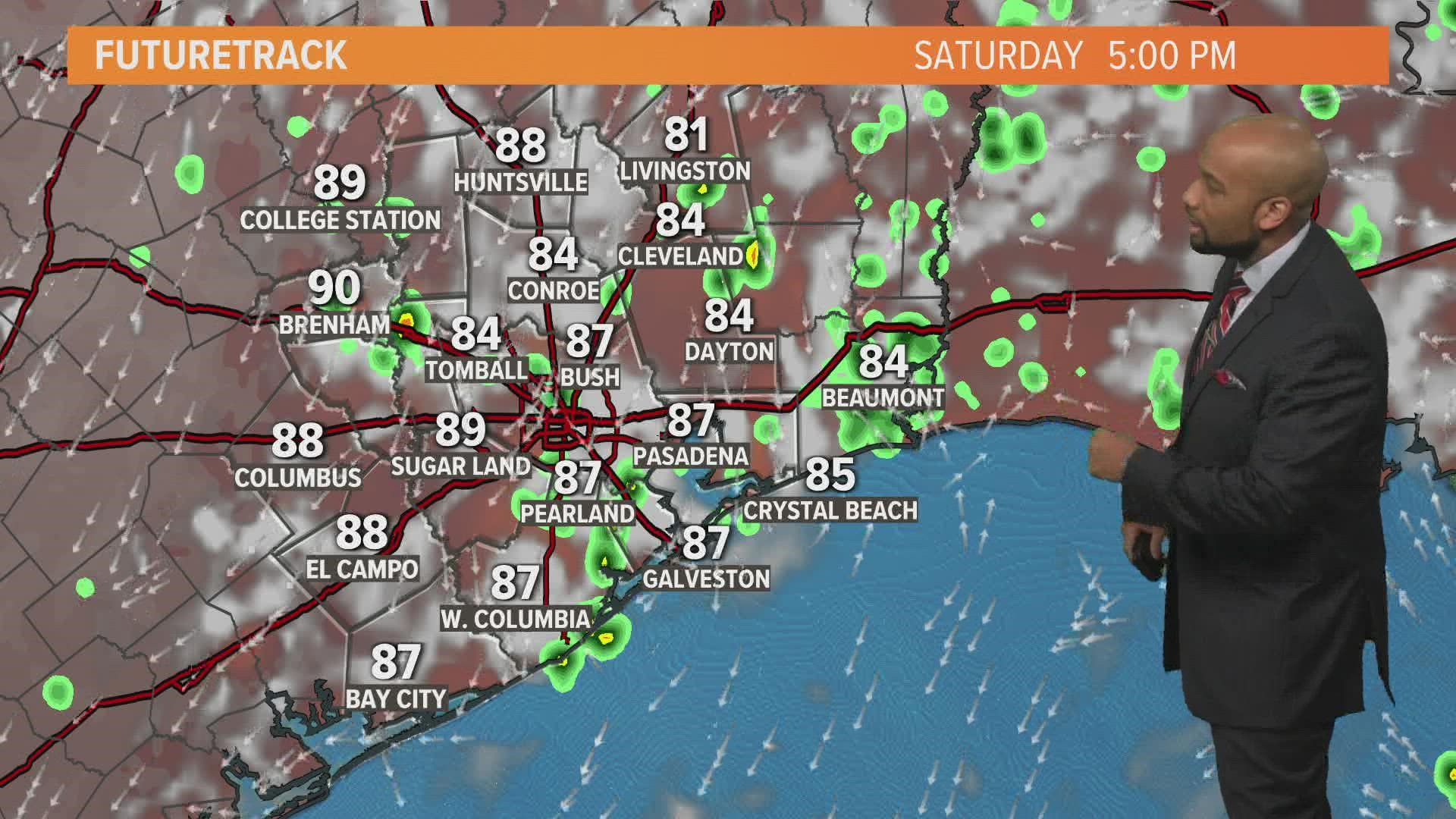 Houston Forecast: Warmer With Spotty Storms | khou.com