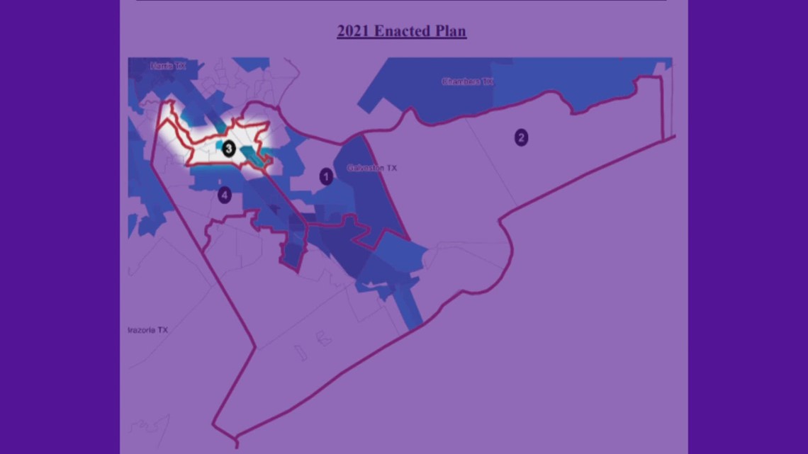 Galveston County ordered to redraw redistricting maps | khou.com