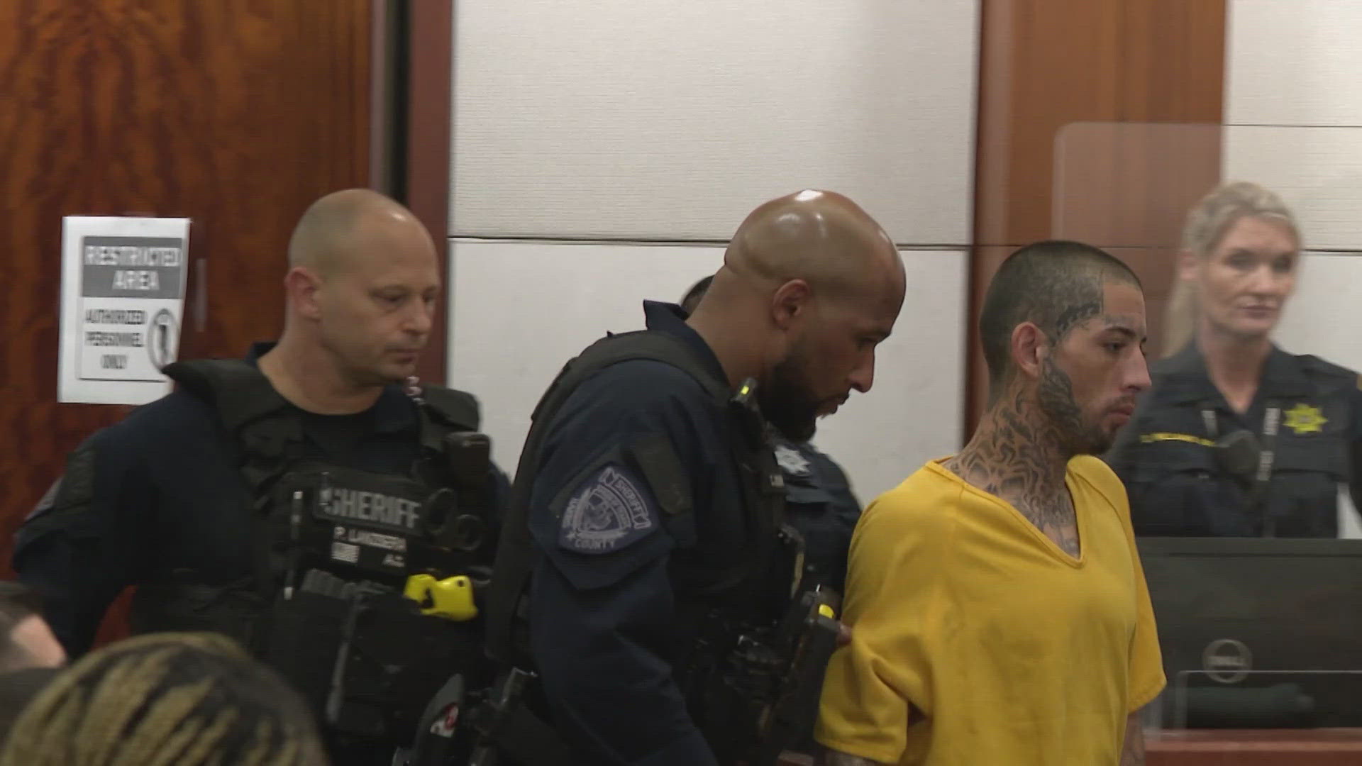 Escaped inmate Nigel Sanders appears before judge | khou.com