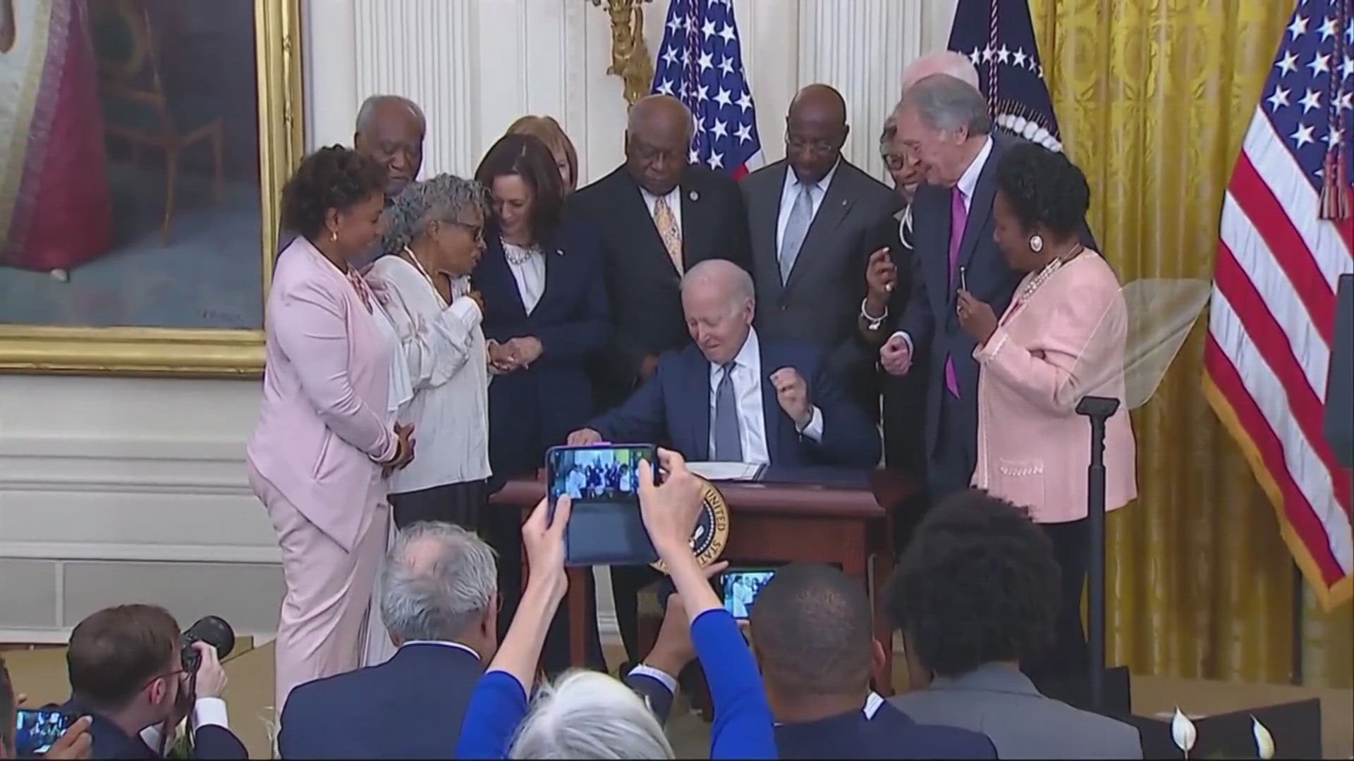 Former President Biden might be at Galveston Juneteenth celebration ...