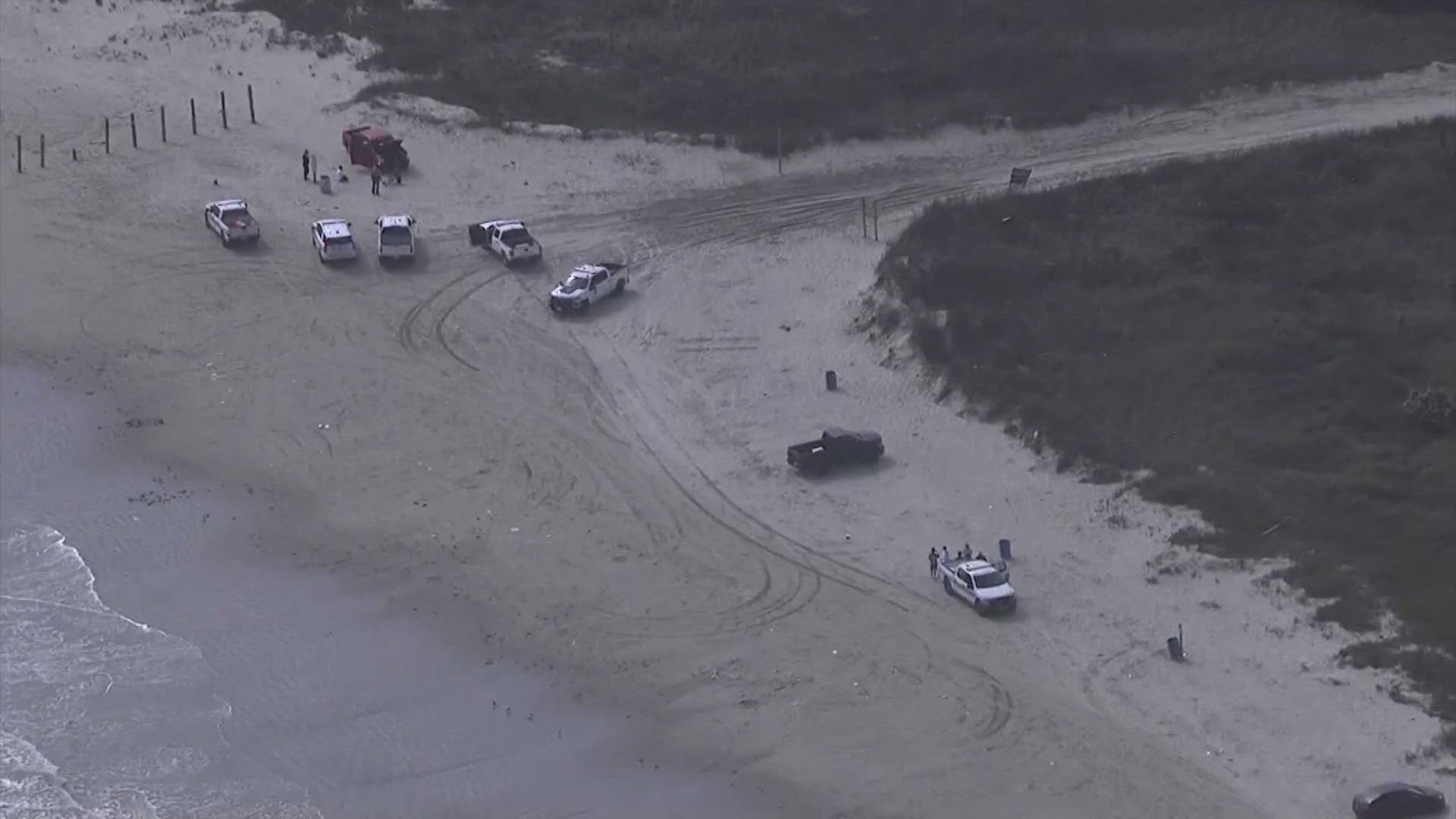 6 arrested, beaches closed after reports of shots fired around rowdy ...