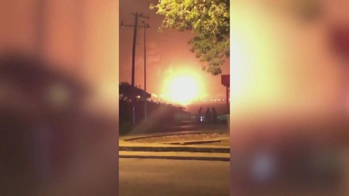 Cuba explosion: Video shows explosion at fuel depot | khou.com