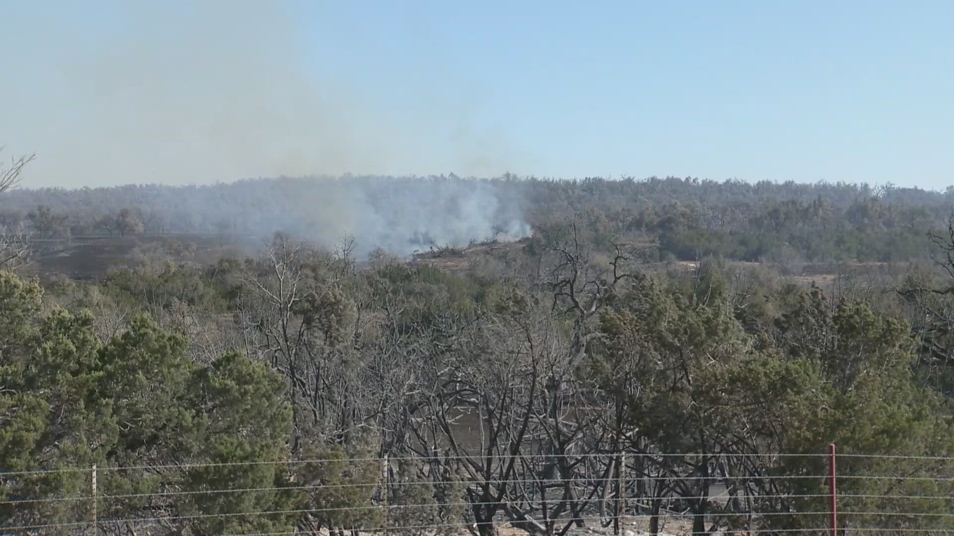 Crabapple Wildfire 65% contained | khou.com