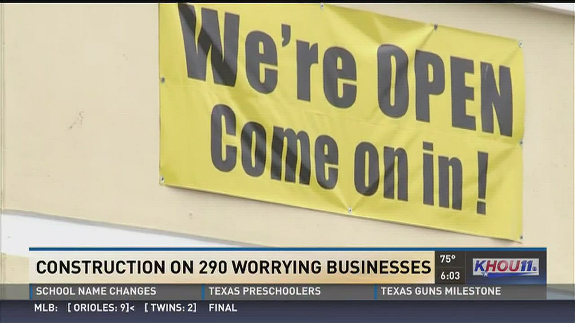 Major progress being made on Highway 290 construction | khou.com