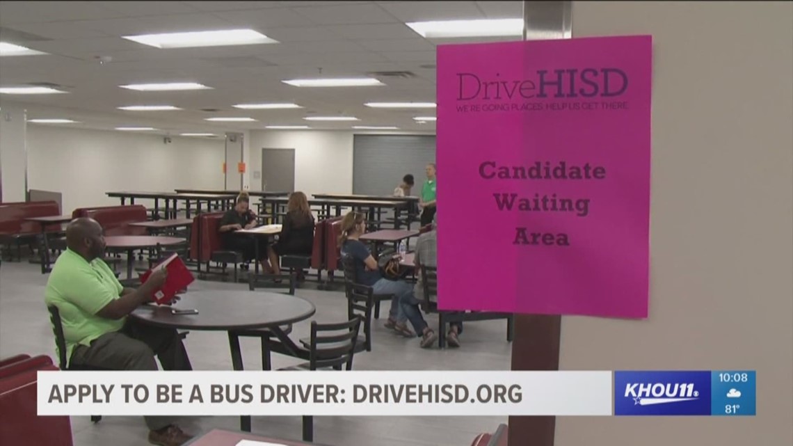 HISD hosts job fair for bus drivers | khou.com