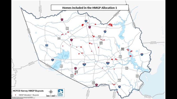 Harris County to receive $25.6M from FEMA to support home buyout ...