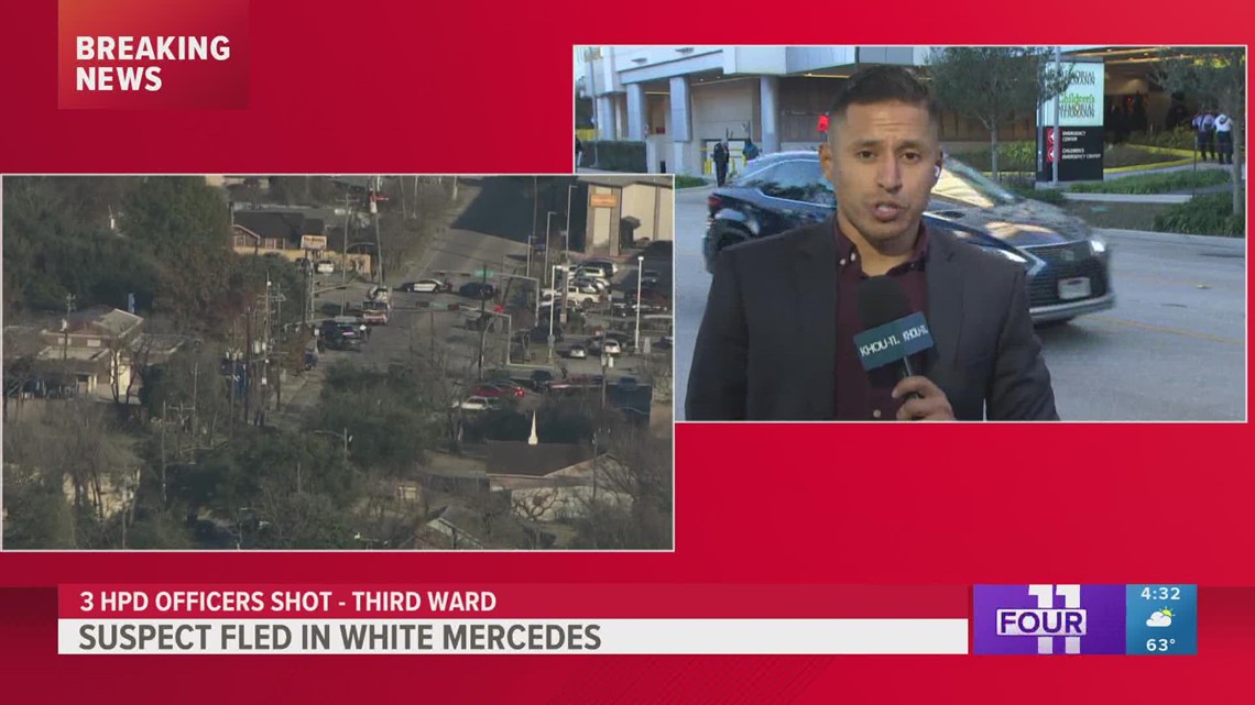Update: 3 Houston police officers at Memorial Hermann; 1 is reportedly ...