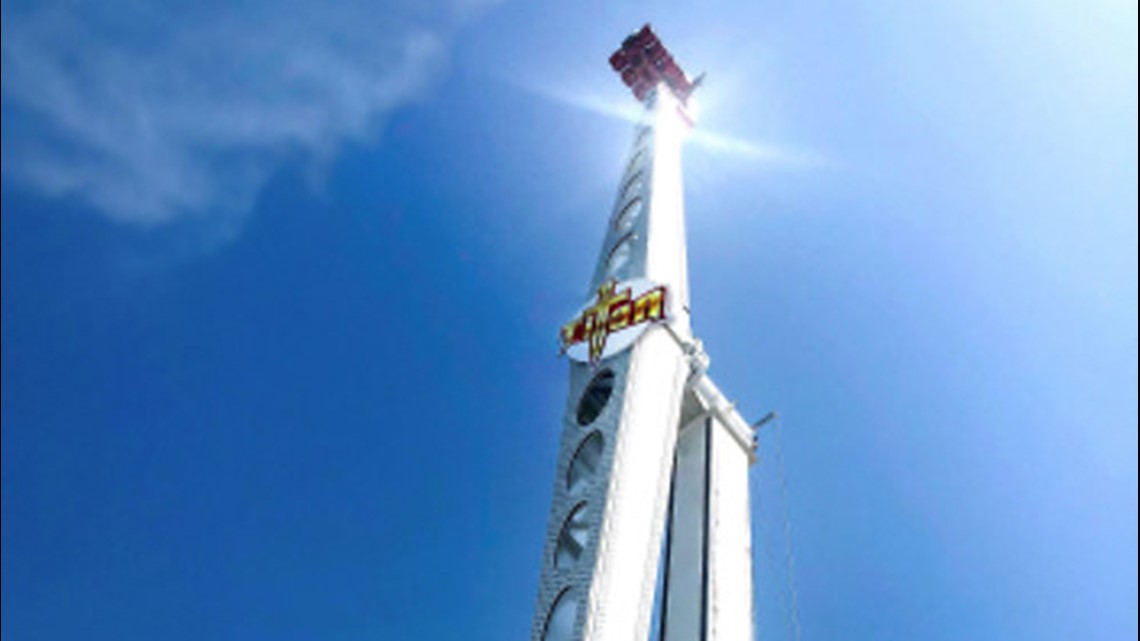 New RodeoHouston ride 'The Titan' is 17 stories tall! Are you brave ...