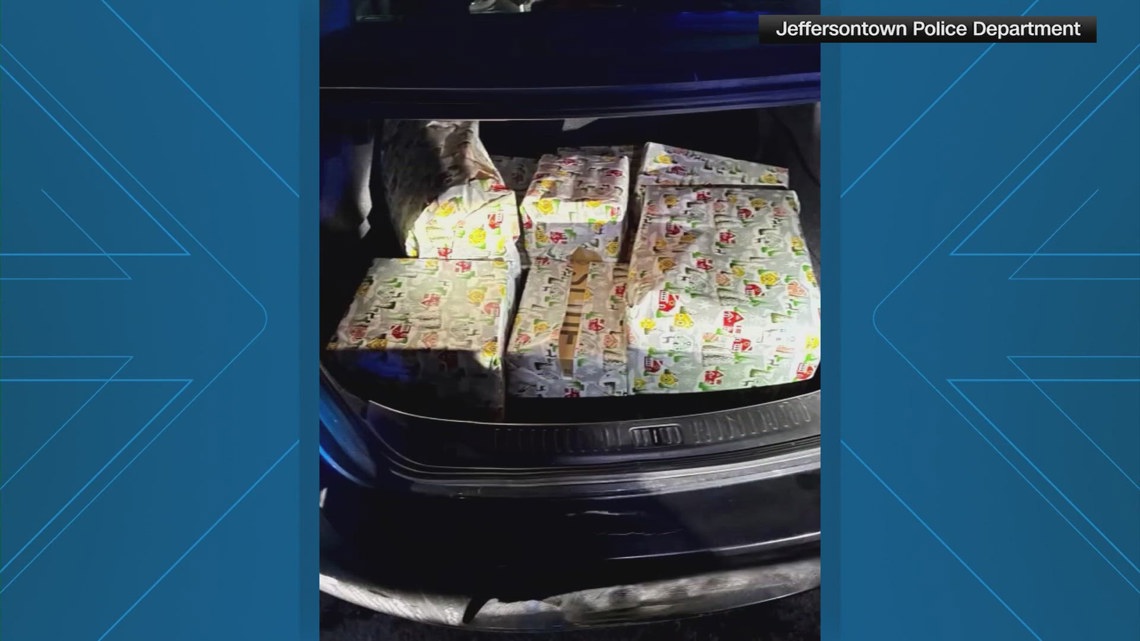 50 pounds of meth found disguised as Christmas presents | khou.com