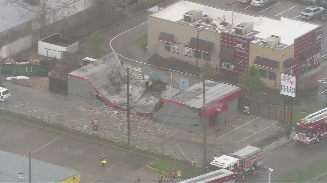 Building collapse in north Houston | khou.com