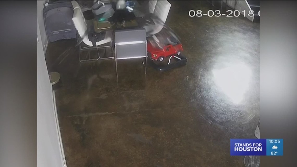 Glass dining table explodes while family wasn't home | khou.com