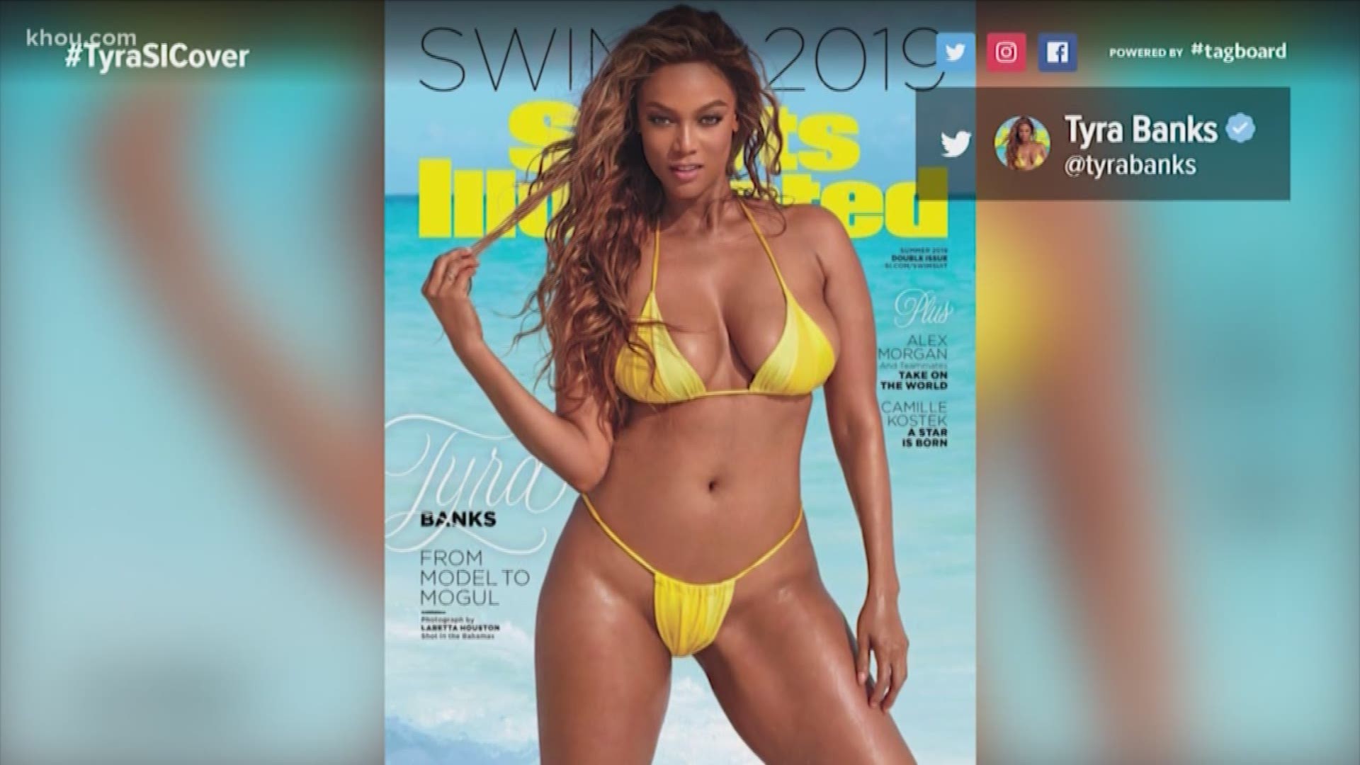 Tyra Banks working on 'smize' cream company | khou.com