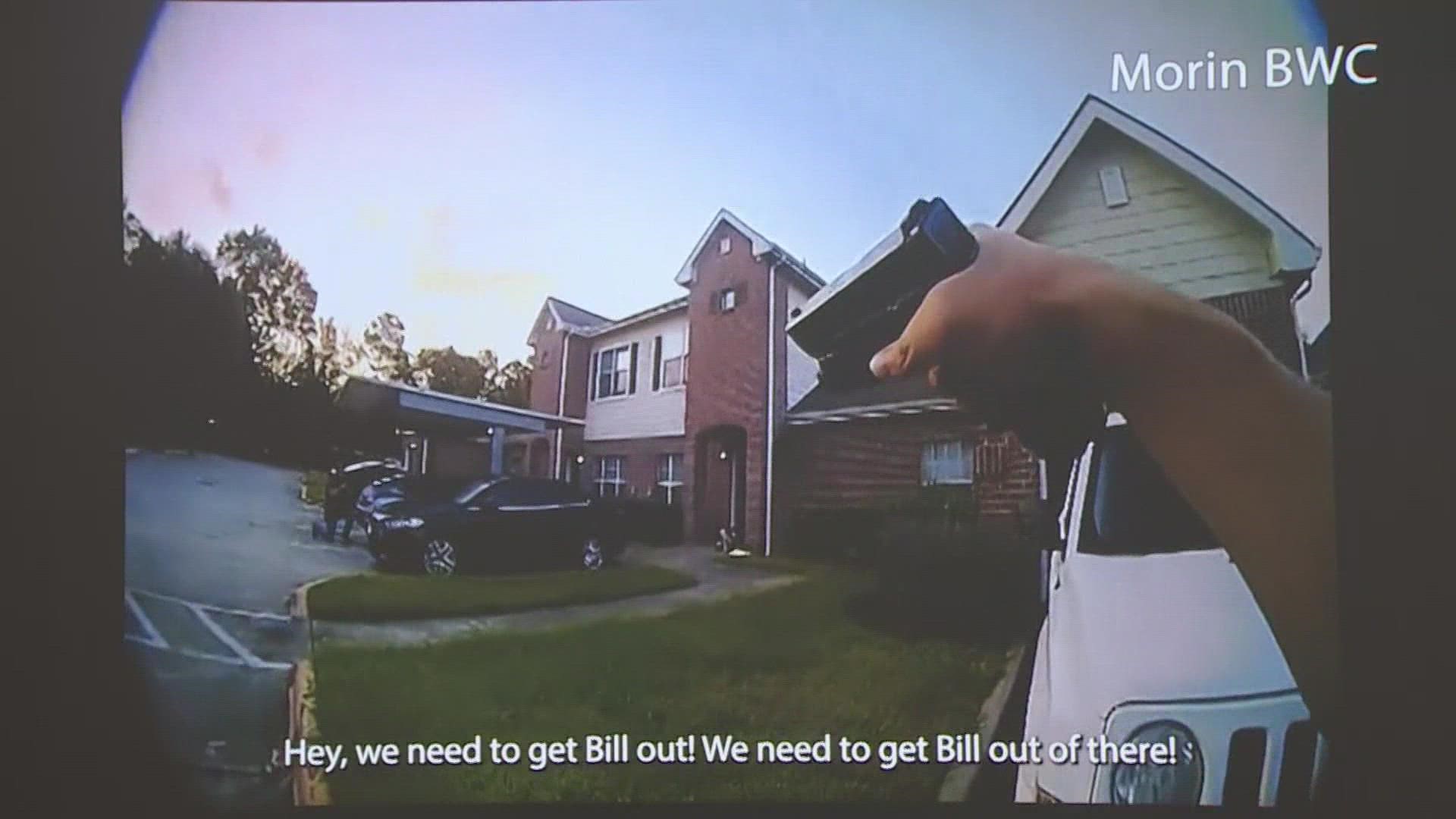 HPD releases bodycams of two officers shot with gun rigged as mini ...