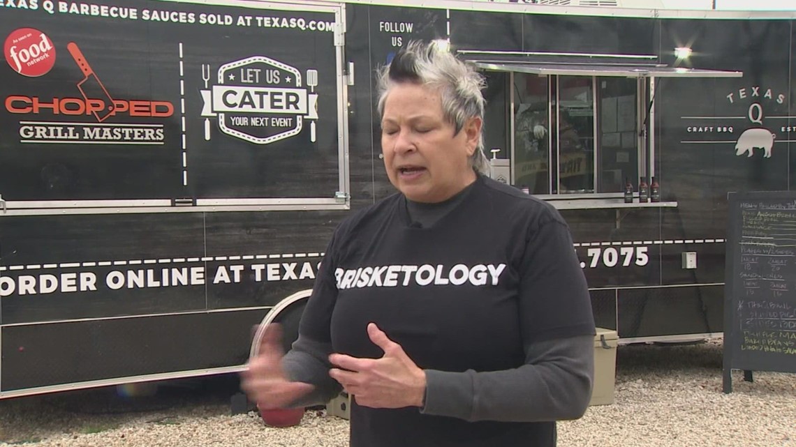 Meet female pitmaster Sloan Rinaldi, the owner of 'Texas Q' barbeque ...