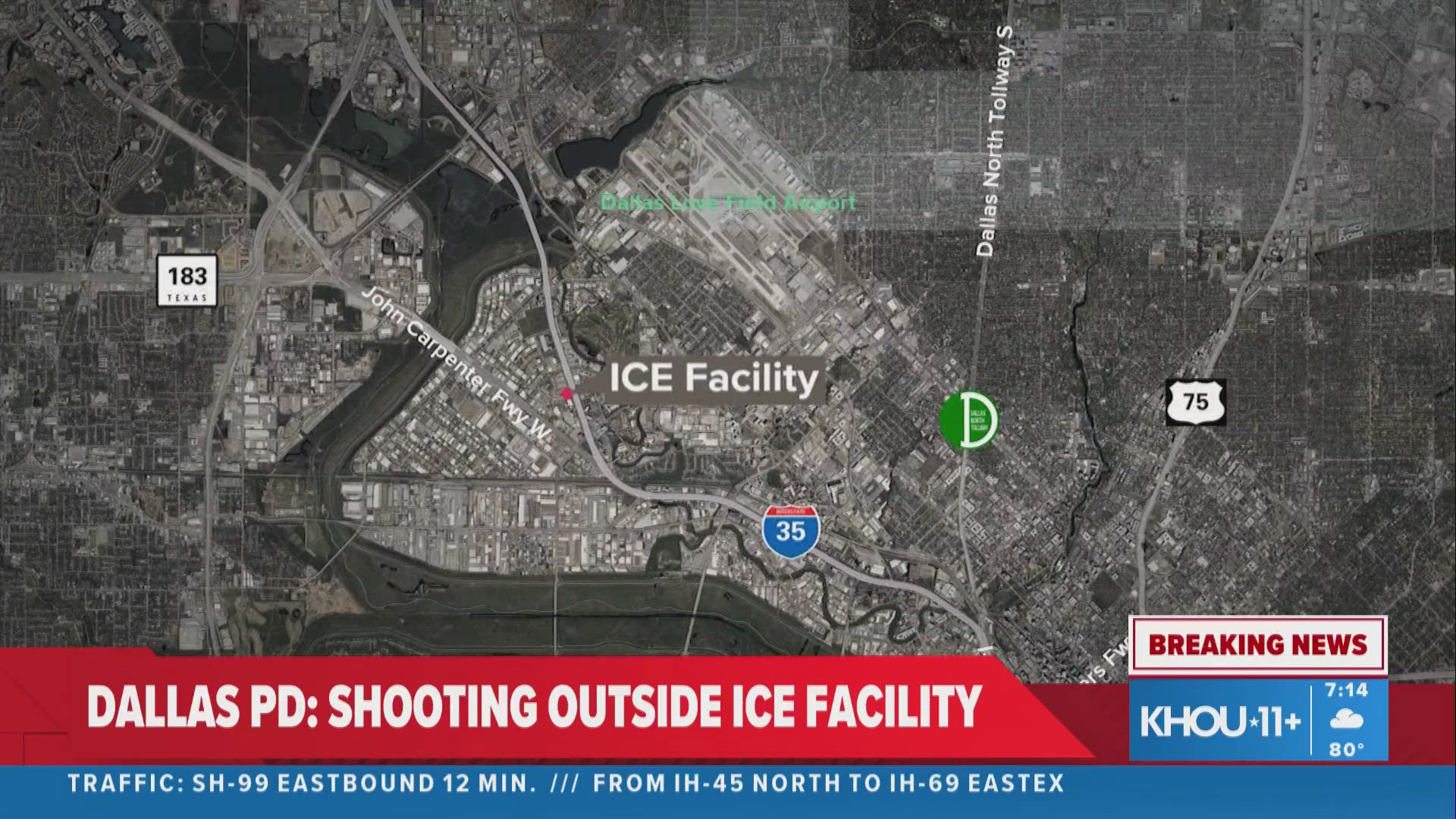 3 people wounded at Dallas ICE facility, police searching for possible ...