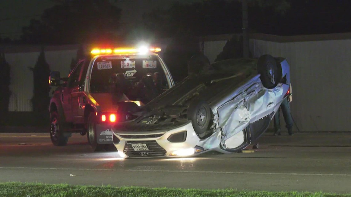 High-speed chase ends in crash after suspect opened fire on deputy ...