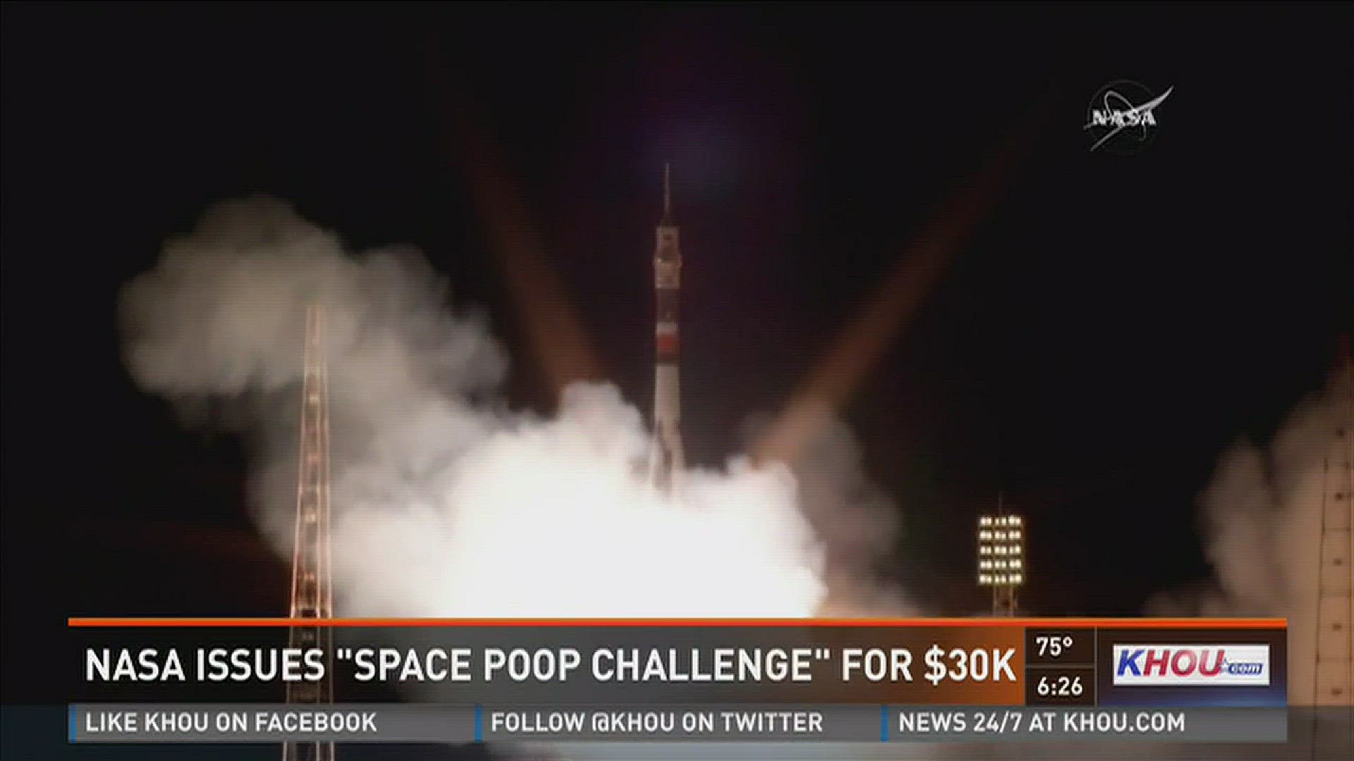 NASA launches $30K 'Space Poop Challenge' | khou.com