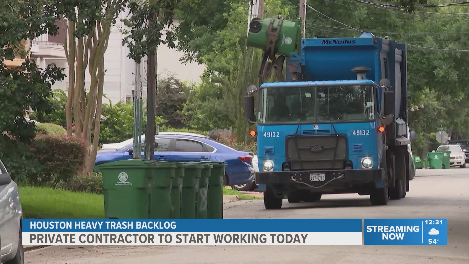 A change starts today for Houston neighborhoods buried in heavy trash ...