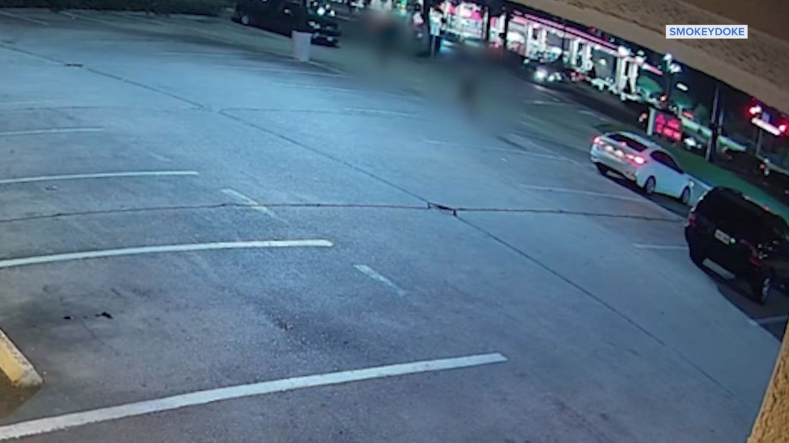 Surveillance video shows young boys running after leading police on ...