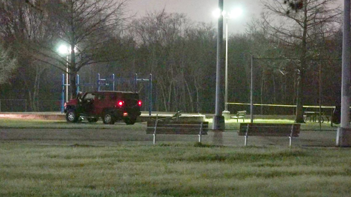 Hummer found shot up at south Houston park | khou.com