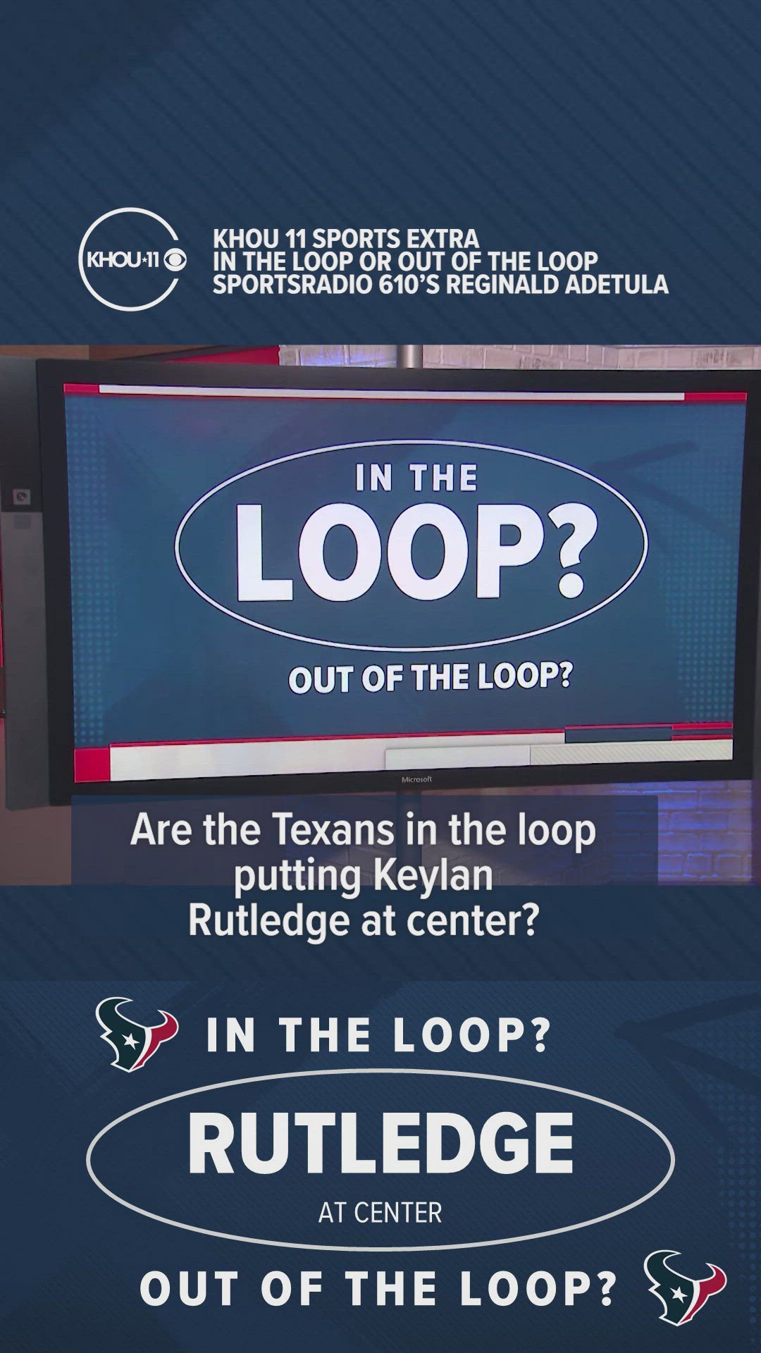 Texans' first-round pick Keylan Rutledge's stint at center: In or out ...