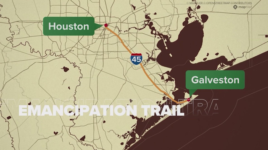 History of the Emancipation Trail in Galveston County, Texas | khou.com