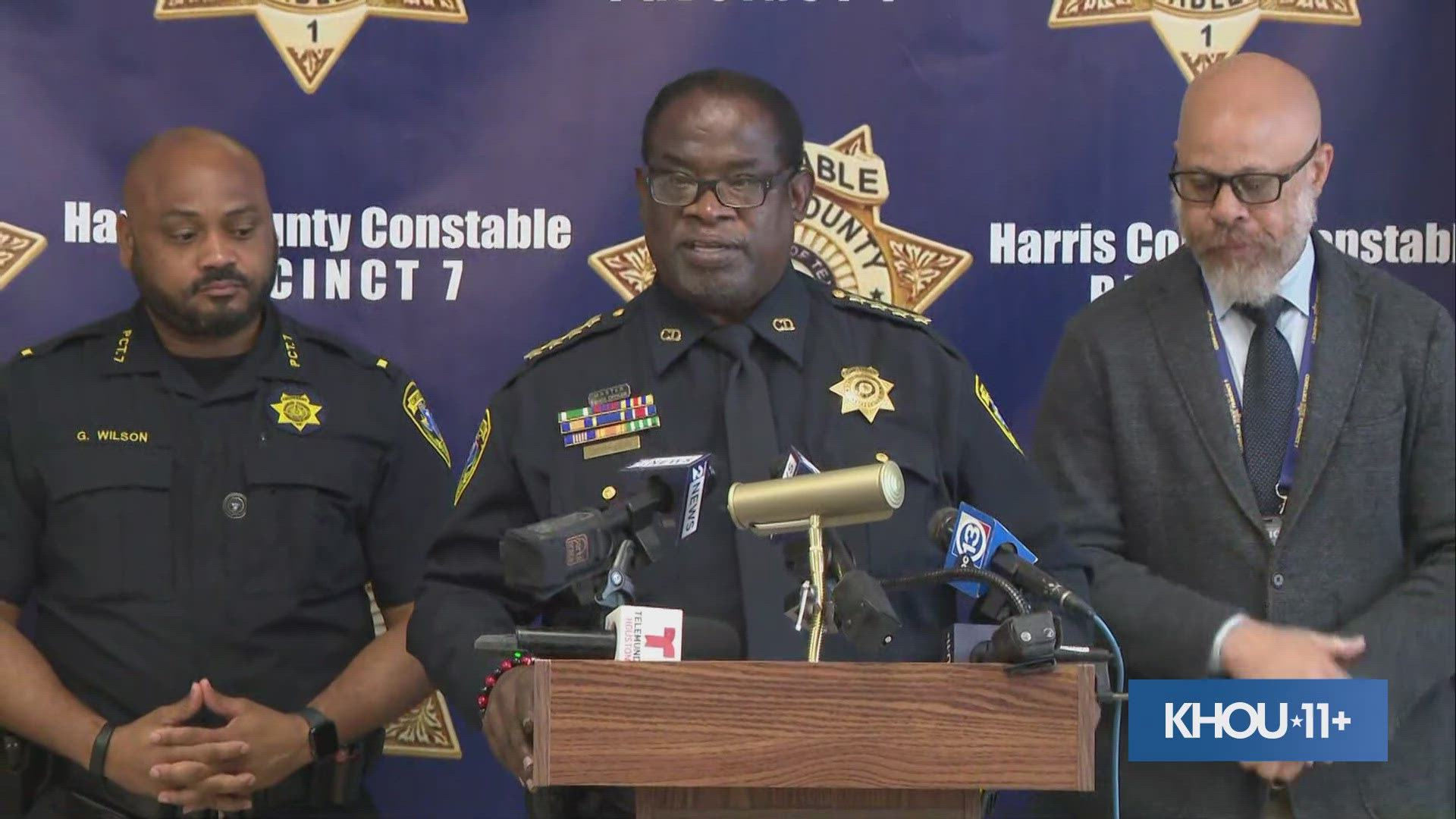 Harris County Precinct 7 Constable's Office gives update in deadly ...
