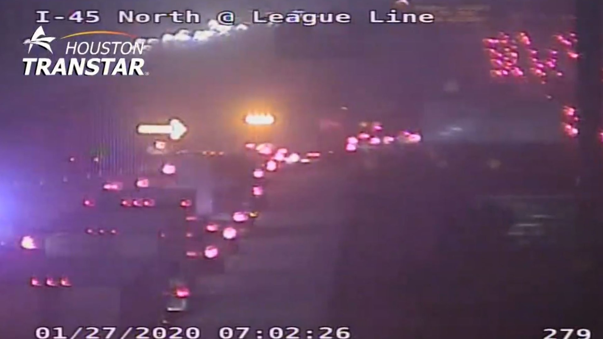 I-45 near Conroe reopens after early-morning crash, hazmat spill | khou.com