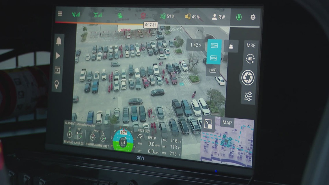 Drones take flight to protect holiday shoppers in north Houston | khou.com