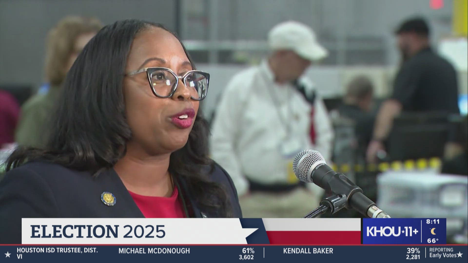 PRESS CONFERENCE: Update from the election headquarters in Harris ...