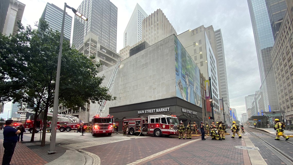 Firefighters respond to fire in downtown Houston | khou.com