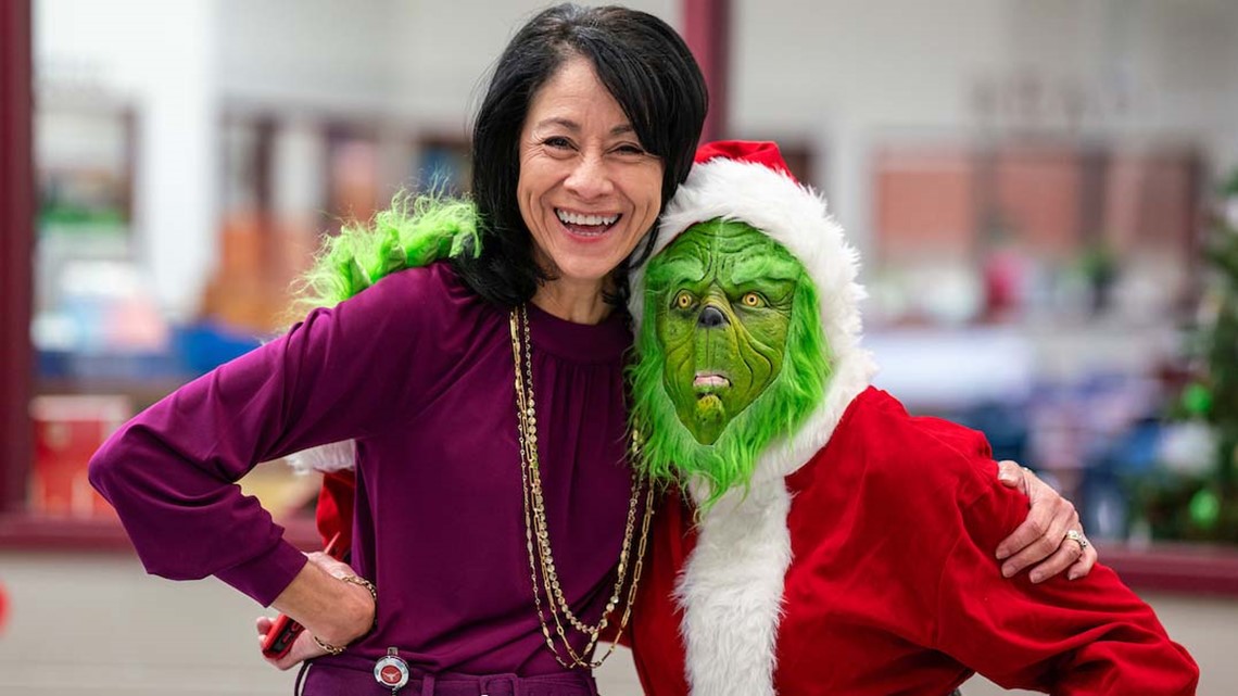 Photos: Grinch arrested near Houston by Spring ISD police | khou.com