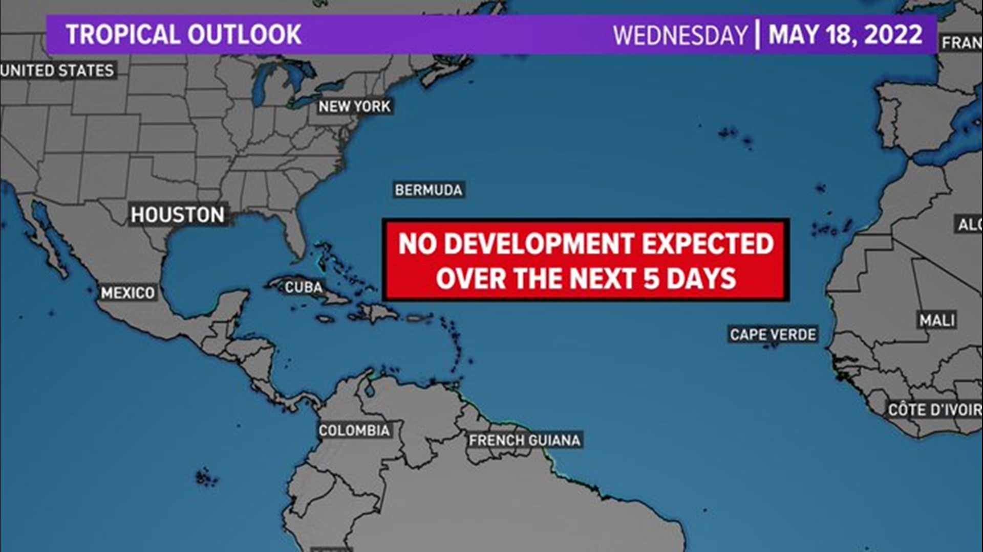 Tropics latest: tracking potential storm development for late May ...