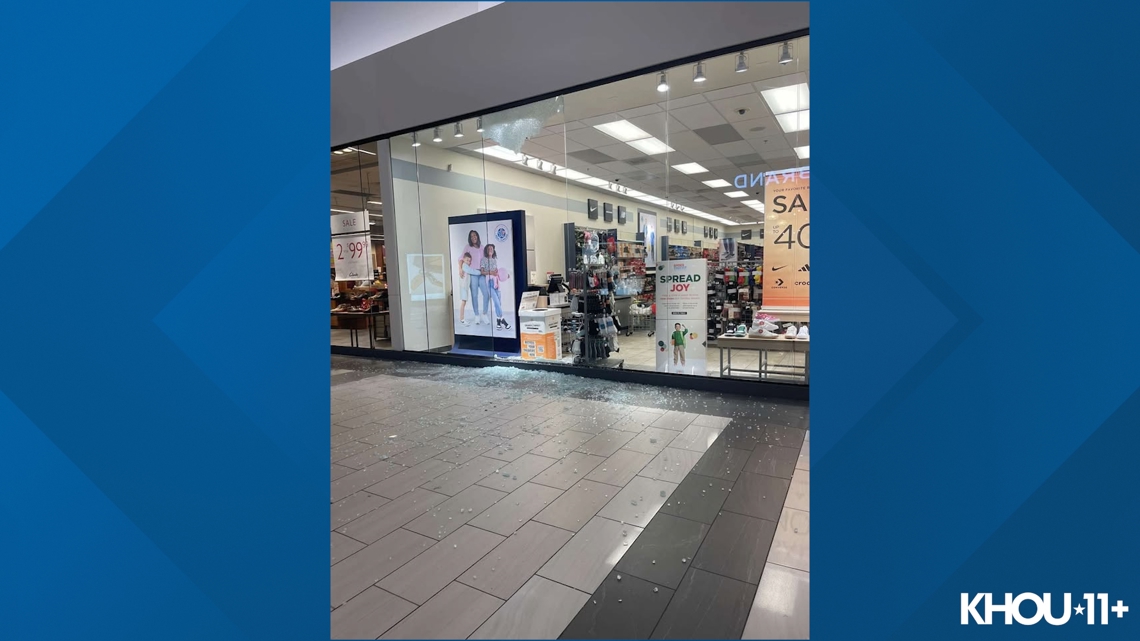 Videos show broken glass after incident at Katy Mall | khou.com