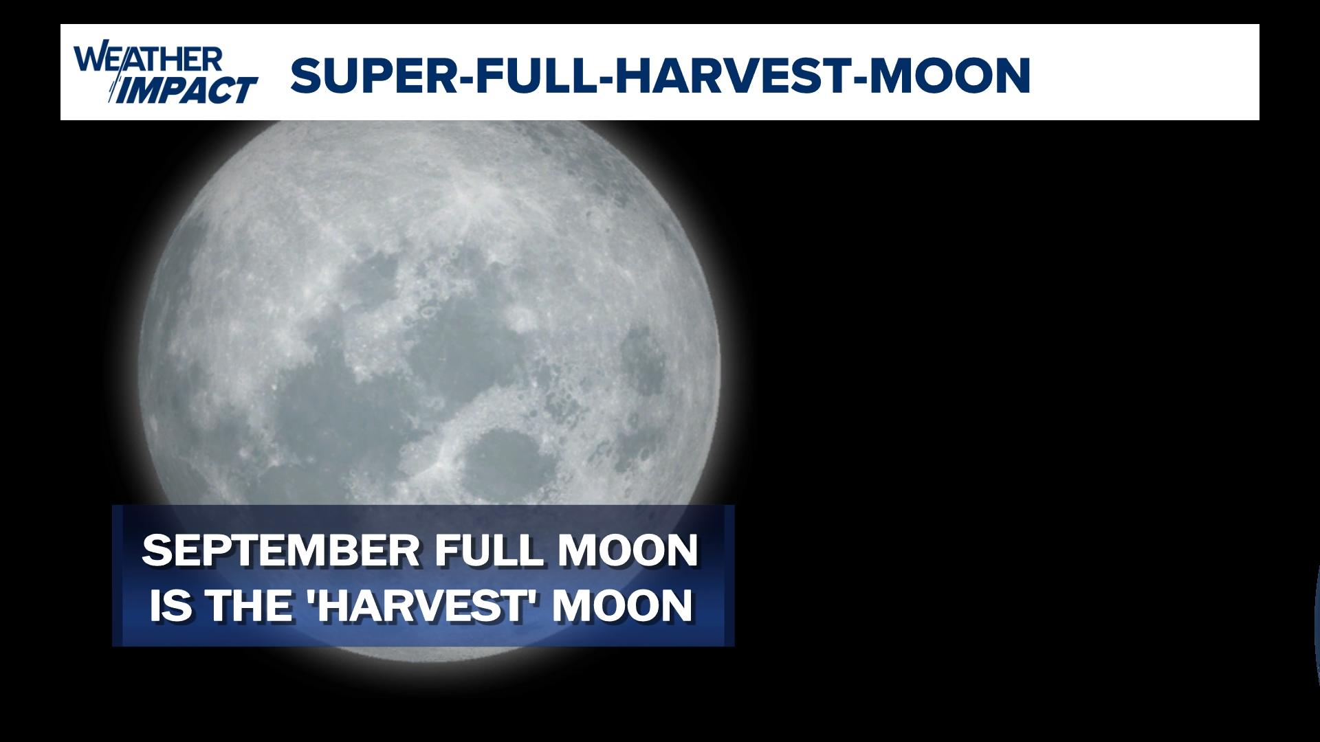 Here's when the harvest moon will be visible in Houston | khou.com