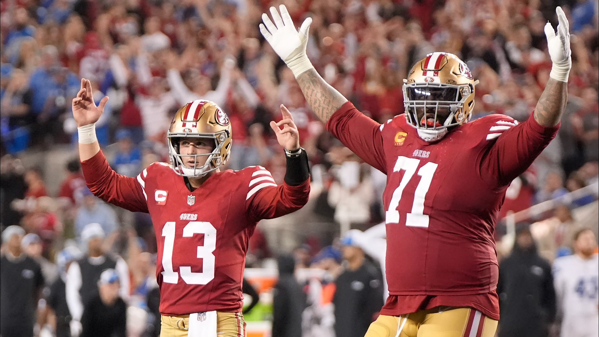 San Francisco49ers beat Detroit Lions in NFC championship game | khou.com