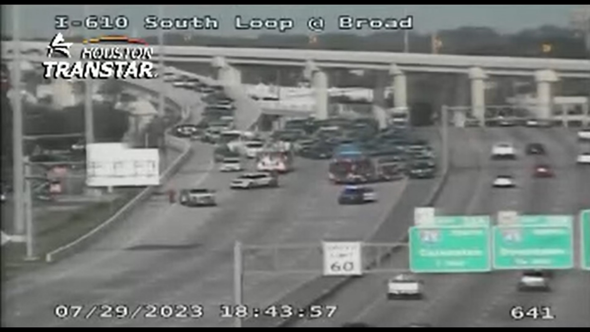 I-610 reopens in Houston after 4-vehicle crash | khou.com