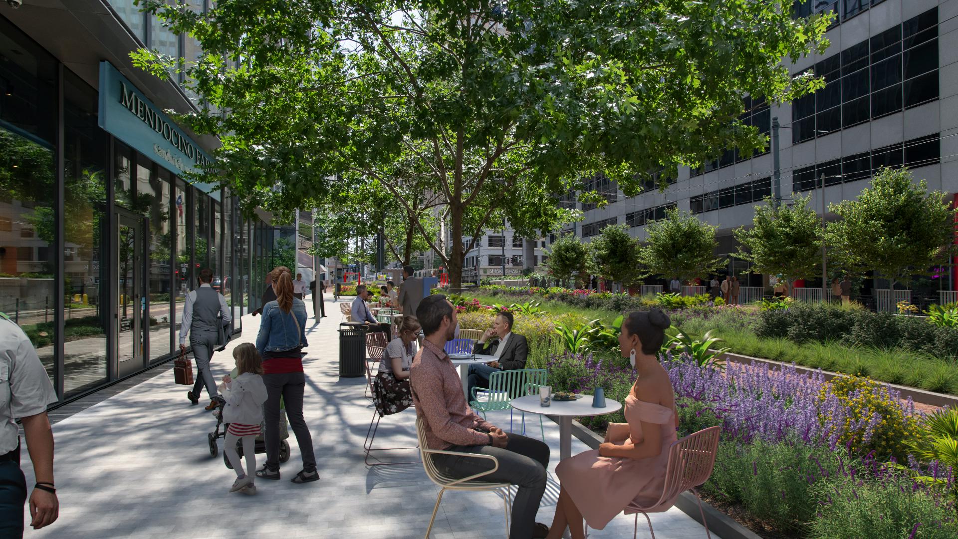 Main Street Promenade in downtown Houston to be complete in 2026 | khou.com