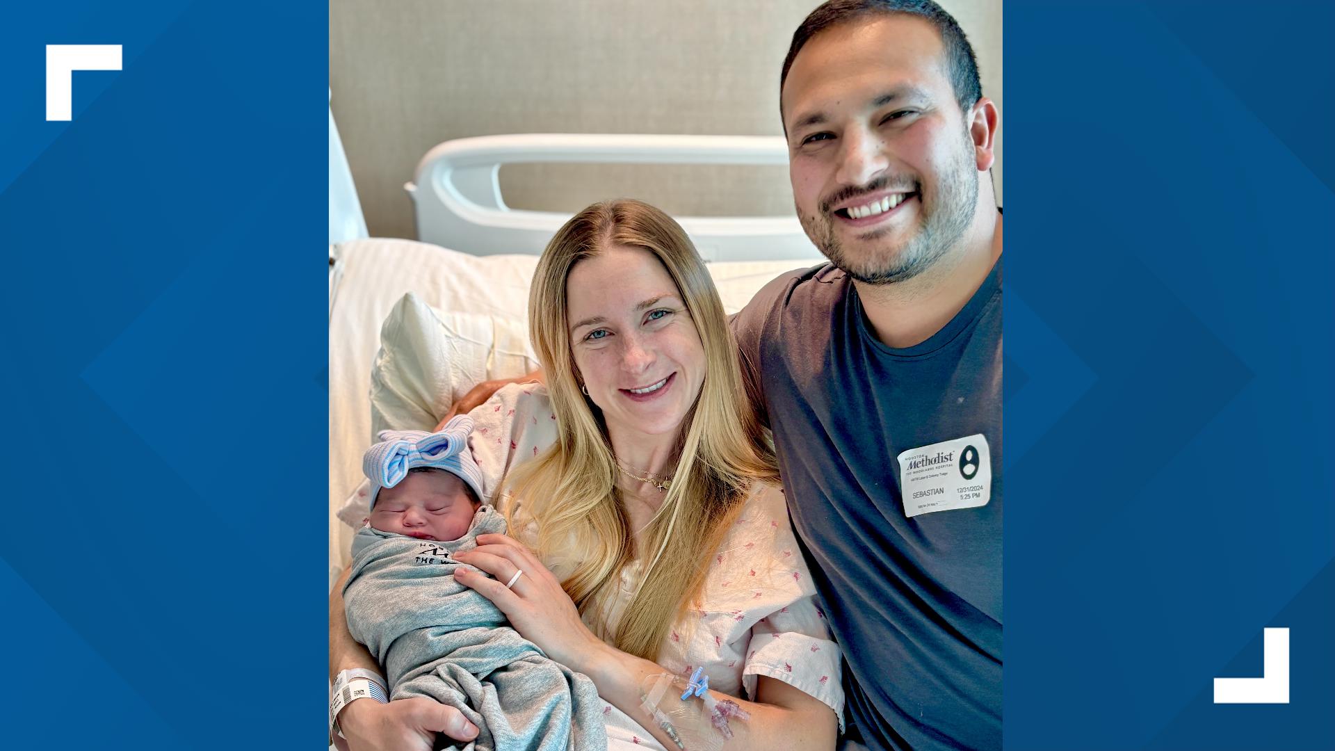 First babies born on January 1, 2025 in Houston area | khou.com