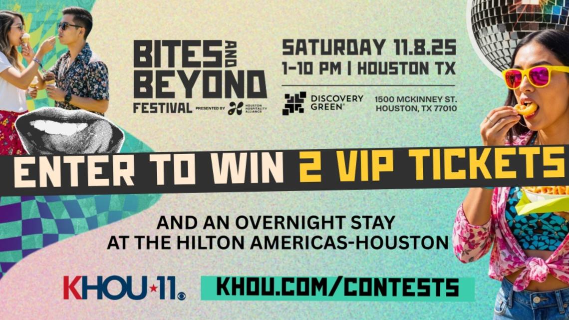 Register to win VIP tickets to the Bites and Beyond Festival! | khou.com