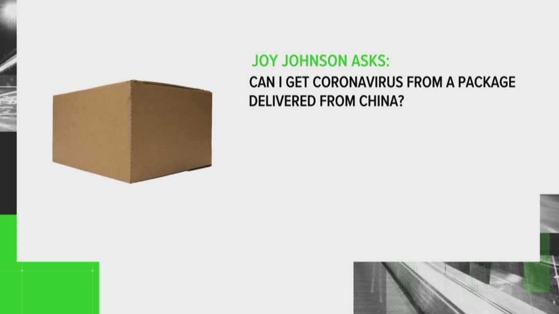 VERIFY: Can you get coronavirus from a package delivered from China ...