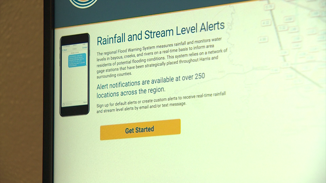 New flooding text alerts launch for the Houston area | khou.com