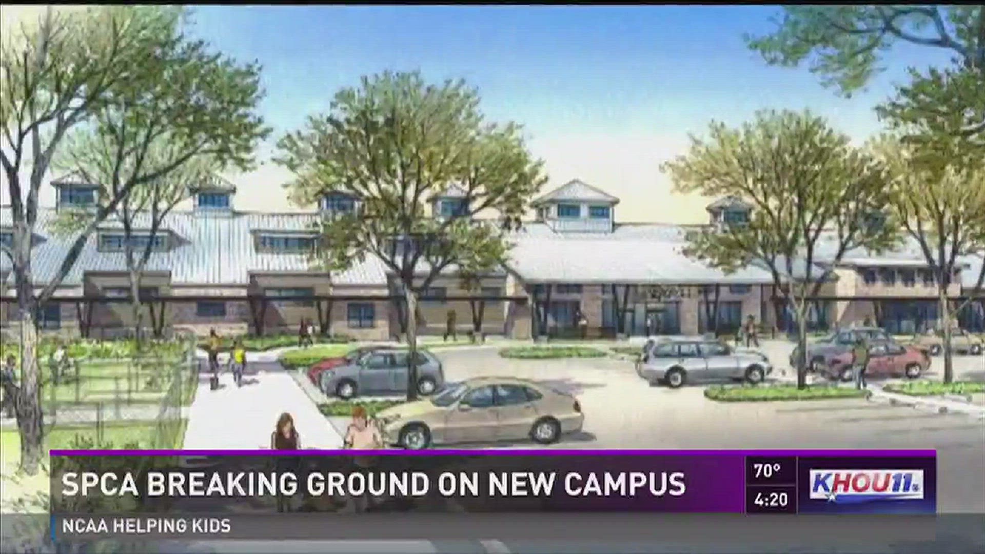 SPCA breaks ground on $25 million addition | khou.com