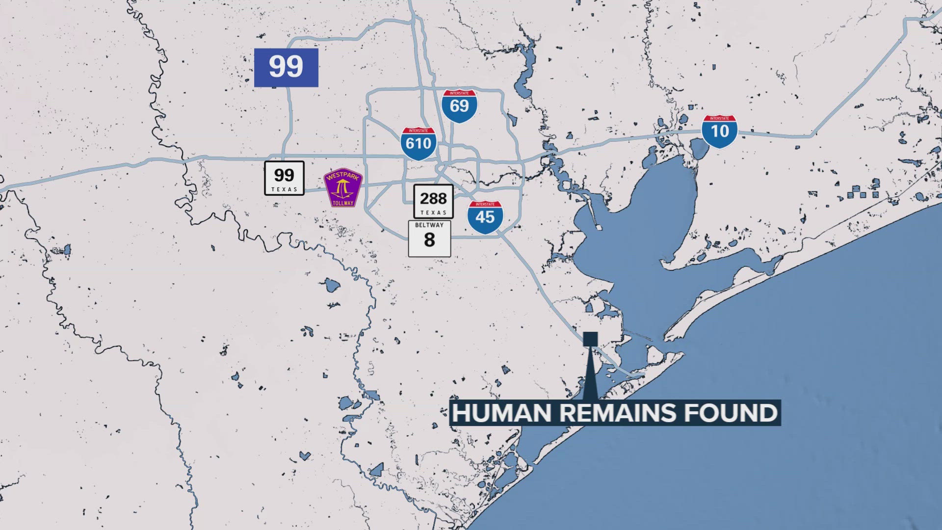 Human remains found in La Marque wooded area off Highway 3 | khou.com