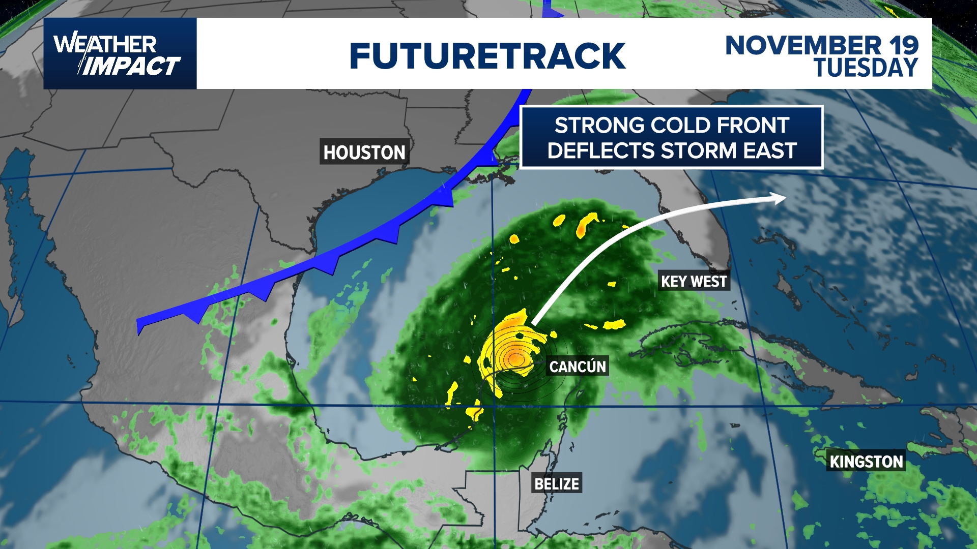 Tropical update: Tracking Tropical Storm Sara | khou.com