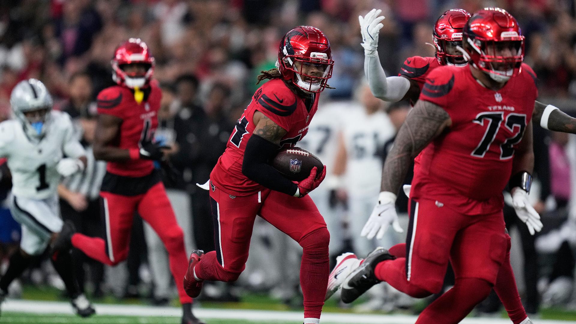 Houston Texans edge Las Vegas Raiders for seventh straight win | khou.com