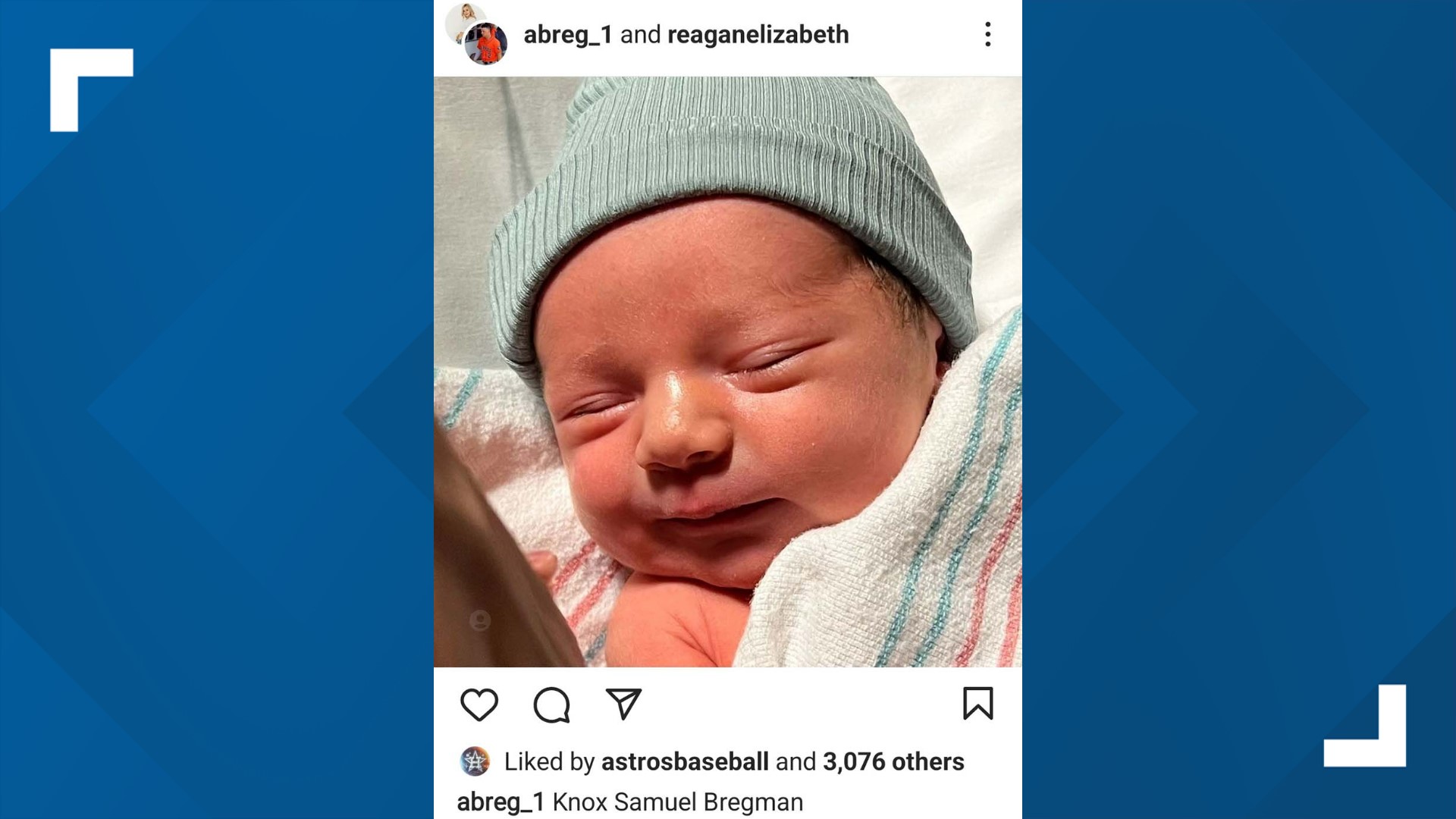 Baby makes three for Astros third baseman and his wife | khou.com