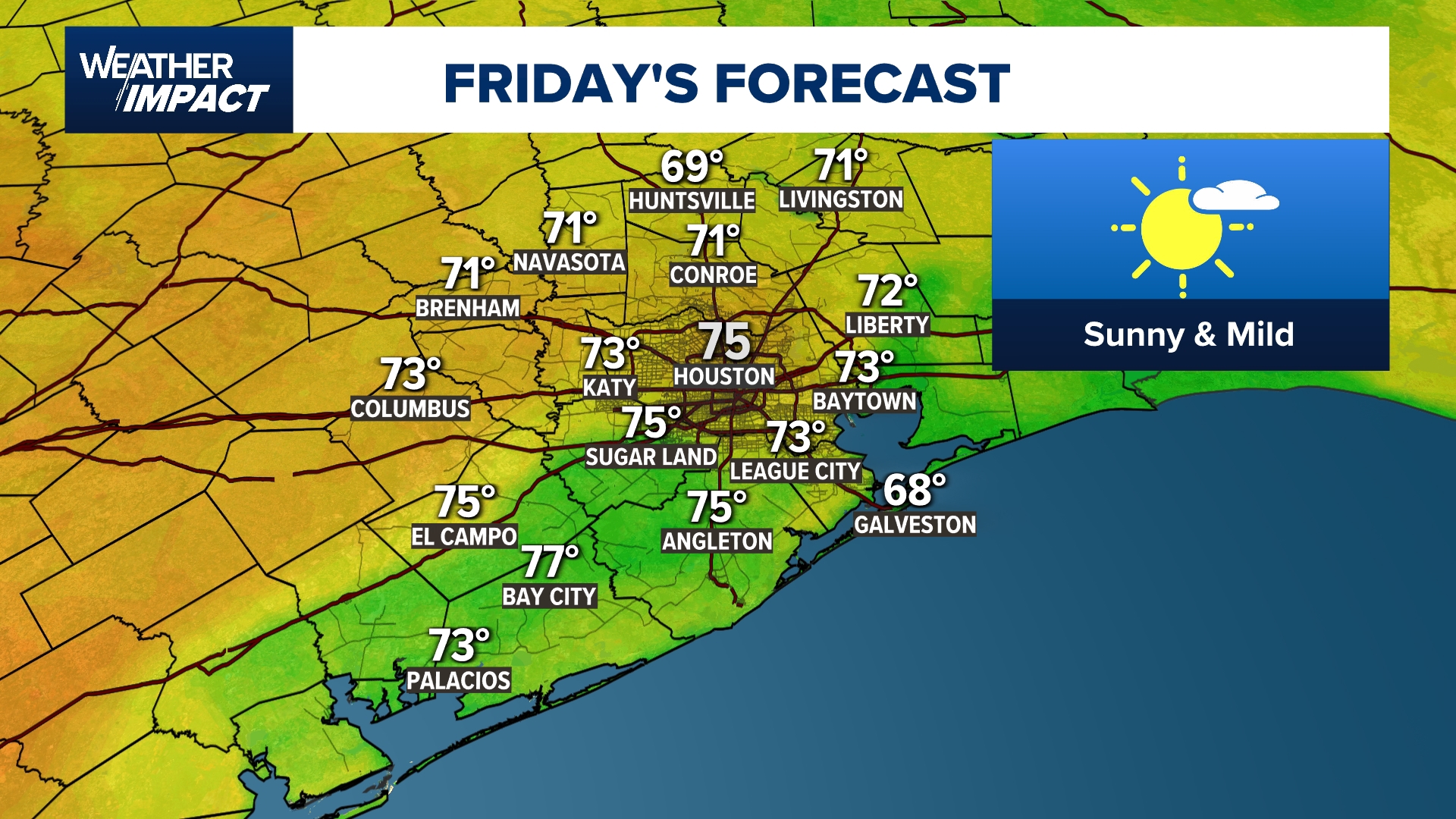 Houston weather forecast from KHOU 11 | khou.com