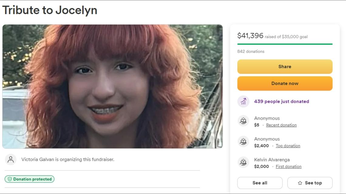 Jocelyn Nungaray GoFundMe surpasses goal | khou.com